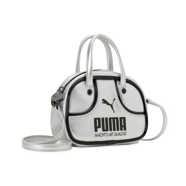 ■カラー：01メタル ( Glacial Gray-PUMA Black )■サイズ：高さ/10cm x 幅/25cm x マチ/7cm※製品によって仕上りサイズに多少の誤差がありますのでご了承下さい。■容量：2.5L■素材：裏地/ポリエス...