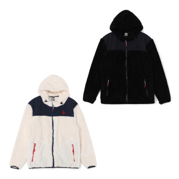 ■カラー：Black/BK、White/Navy■サイズ(実寸/cm)：S ( 着丈/69、肩幅/49、身幅/54、裄丈/83.5、袖丈/59 )M ( 着丈/71、肩幅/51、身幅/56、裄丈/86、袖丈/60.5 )L ( 着丈/73、...