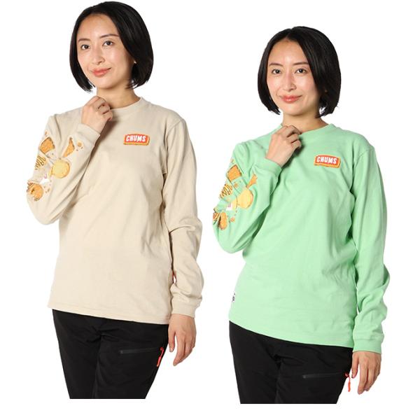 ■カラー：Greige、Mint■サイズ：M/W、L/W■原産国：中国■特徴：USAコットン綿100%■着用サイズ：M(身長/160cm、スリーサイズ/B83・W59・H87)検索ワード：アウトドアウェア トレッキングウェア ロンT ロング...