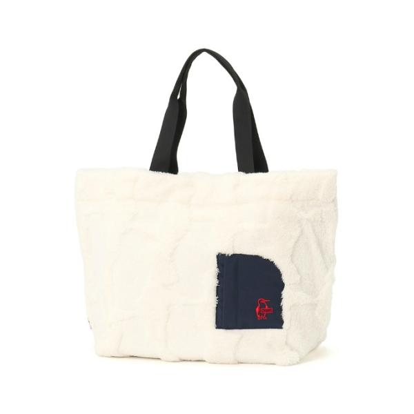 A4がすっぽり収まるサイズで使い勝手抜群、ブービーバードシルエットの総柄トートバッグ毛足の長さを切り替えることで、ブービーバードのシルエットを表現したジャカード織のフリースバッグ。ふわふわとした優しい肌触りの「エルモフリース」をメインに使用...