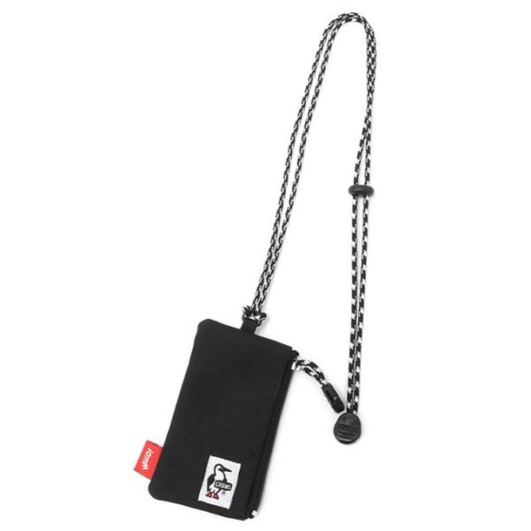 4枚分のカードポケットと小銭用ポケットを搭載、首からぶら下げて使えるフラグメントケース■カラー：BLACK■サイズ：H 12 X W 6.5cm※製品によって仕上りサイズに多少の誤差がありますのでご了承下さいませ。■素材：RENU Recy...