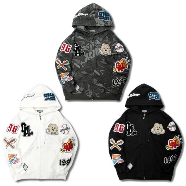 おかえり！わんわん大学再入学！■カラー：BLACK、CAMO、O.WHITE■サイズ(cm)：中型犬(L)(着丈/74、身幅/66.5、袖丈/57)大型犬(XL)(着丈/77、身幅/69.5、袖丈/58)※製品によって仕上りサイズに多少の誤...