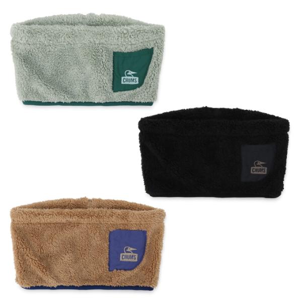 かぶるだけで着脱らくちん、防風性と保温性を兼ね備えたボンディングフリースのネックウォーマー【素材特性】CHUMSの冬の定番、ボンディングフリースを使用したネックウォーマー。後面のドローコードでフィット感を調節でき、首元をしっかりとカバー。ア...