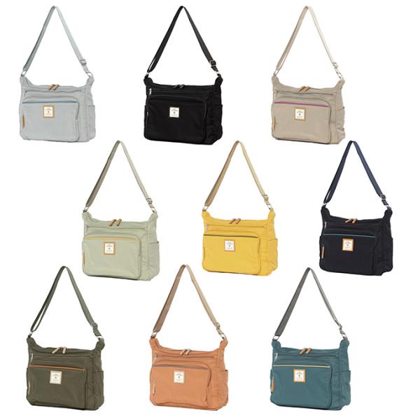 ■カラー：MGR、MUS、OLV、GBE、TBL、BGY、BK、NV、OR■容量：9L■原産国：ミャンマー■特徴：10ポケット収納/便利なポケット機能が10個ついています。検索ワード：バッグ かばん 鞄 ショルダーポーチ 斜めがけ SHLD