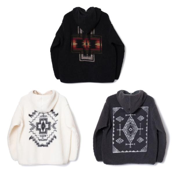 ■カラー：Black ( ブラックハーディング )Ivory ( アイボリーハーディングスター )Slate Gray ( スレイトグレイロスオジョス )■サイズ(実寸/cm)：S ( 肩幅/50、身幅/58、着丈/65、袖丈/57 )M ...