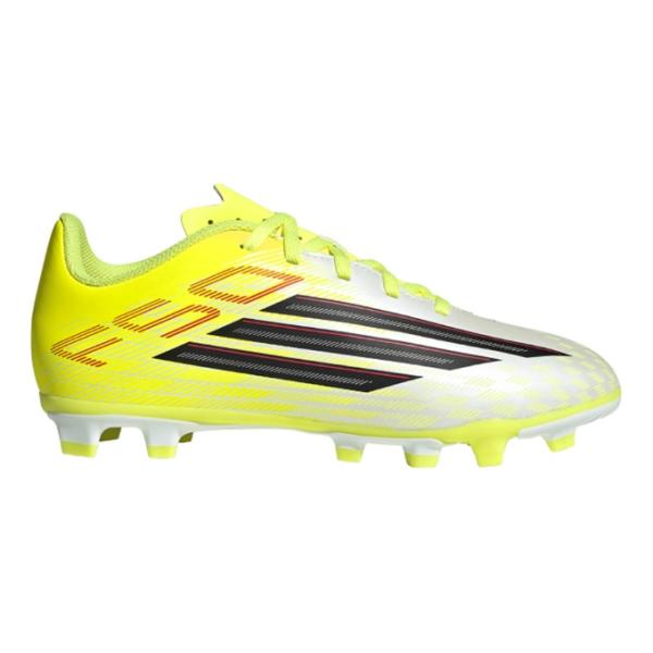 ■カラー：YE/BK/RD(JS1482/TESOYE/CBLACK/LUCRED)■サイズ：19.0〜24.5cm■特徴：レギュラーフィットシューレース合成素材のアッパーテキスタイルソックライナー合成素材のアウトソール質感のある合成アッパ...
