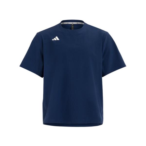 フィールド外で快適に着用できるウーブンファブリック製のルーズフィットトップス。■カラー：チームNVBL(KH4567 チームネイビーブルー)■サイズ：M、L、XL■特長：フィールド外での快適さとスタイルを求めるベースボールアスリートやスポー...