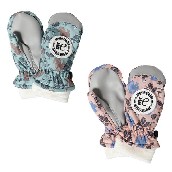 ■カラー：MNT、PK■サイズ：KS、KL、KM■素材：表地　ポリエステル 100%中わた　ポリエステル 100%裏地　ポリエステル 100%リブ部分　アクリル99%、ポリウレタン1%皮革部分　合成皮革■原産国：中国■特徴：耐水圧5,000...