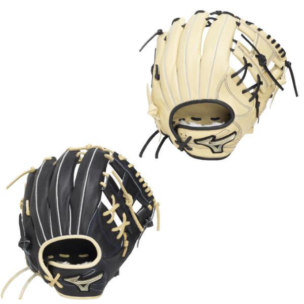 軽量感と馴染みやすさのあるオーソドックスな仕様のグラブ！■カラー：0980 ( ブラック×ブロンド )、8009 ( ブロンド×ブラック )■利き手：右投げ用 ( LH )■ポジション：内野手向け■グラブサイズ：9■素材：受球面・背面 / ...
