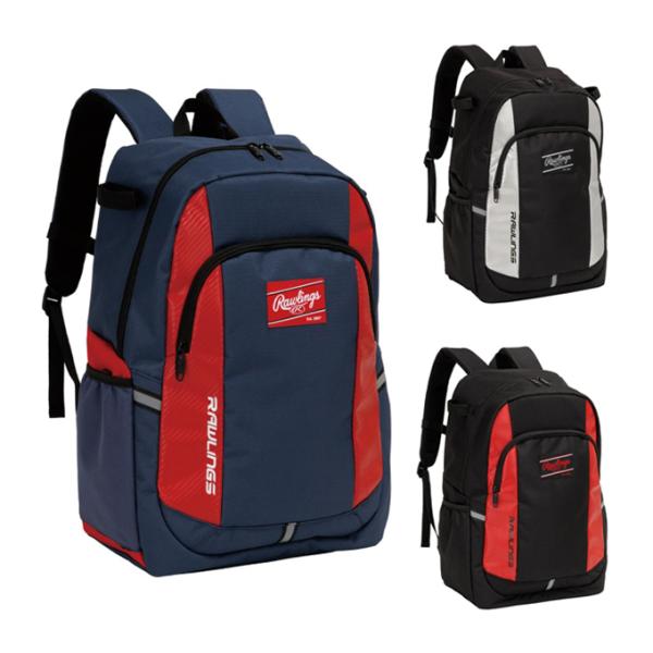 33L容量のバット2本収納ジュニアバックパック■カラー：N/RD、B/SIL、B/RD■サイズ：横幅/31cm、高さ/47cm、奥行/19cm※製品によって仕上りサイズに多少の誤差がありますのでご了承下さい。■素材：ポリエステル、合成皮革■...