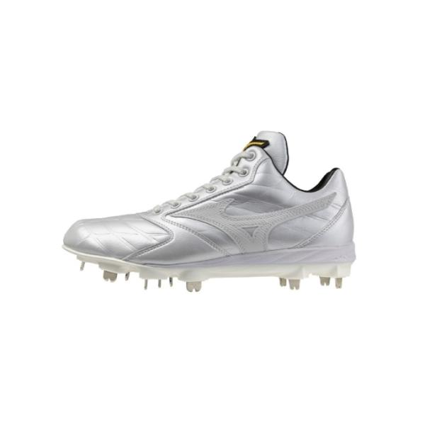 球速が速くなるMPスパイク。すべてのピッチャーへ向けたスピードレボ待望の第2弾。■カラー：01(ホワイト×ホワイト)■サイズ：25.5cm〜29.0cm■ウィズ：2E相当■重量：約360g(27.0cm片方)■素材：甲材 人工皮革底材 合成...