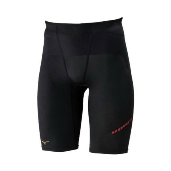 体幹安定、骨盤前傾をサポート。球速が上がるハーフタイツ。■カラー：09(ブラック)■サイズ：M、L、O、XO■素材：本体/ポリエステル92%、ポリウレタン8%バインダー/ポリエステル79%、ナイロン16%、ポリウレタン5%■原産国：日本■特...