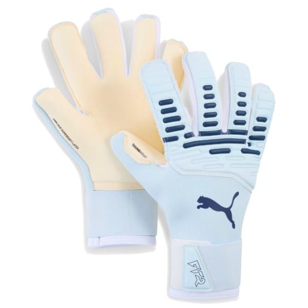 フューチャー プロ HYBRID ゴールキーパーグローブを着用し、ボックスを独占しましょう。ハイブリッドカットとデュオソフトパームが、どんな天候でも自信とともにグリップを保つのを助け、ニットバックハンドは素早く反応する自由を与えます。伸び縮...