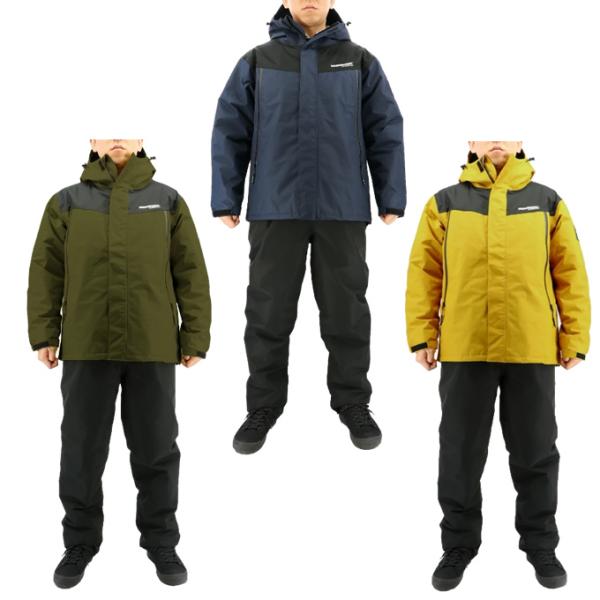 引き裂きや摩擦にも強いリップストップ生地を採用し、過酷な場面にも対応。抜群の防水性で雨や雪の日も○■カラー：カーキ、ネイビー、マスタード■サイズ(cm)：M(チェスト/88-96、ウエスト/76-84、身長/160-170)L(チェスト/9...