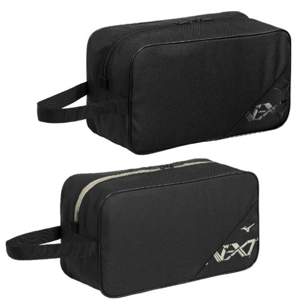 N-XTロゴがポイント。29cmミッドカットシューズが収納可能■カラー：90/ブラック×ブラック、98/ブラック×エルム■サイズ：L33×W13×H18cm※製品によって仕上りサイズに多少の誤差がありますのでご了承下さいませ。■製品質量：約...