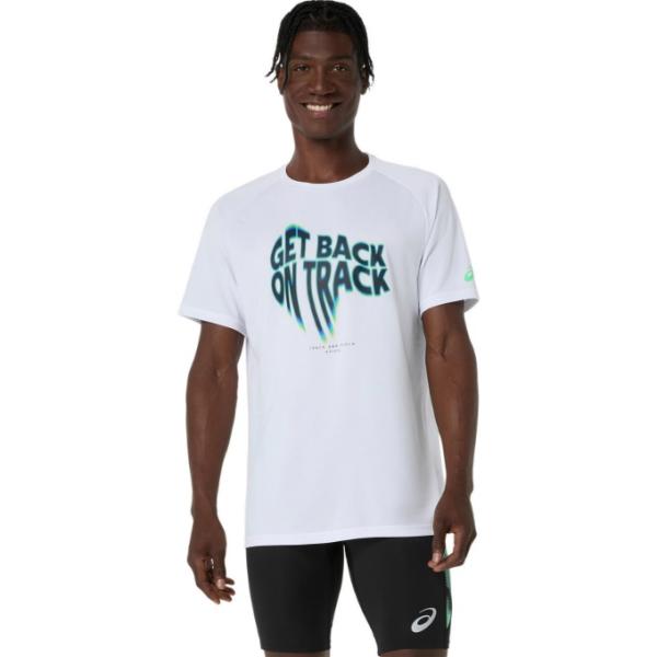モチベーションを高めるグラフィックが特長の陸上競技コレクション陸上競技のさまざまな練習で快適さとドライさを保つように設計されたグラフィックTシャツ。陸上競技にインスピレーションを得たグラフィックがあなたのモチベーションを高めます。軽量感のあ...