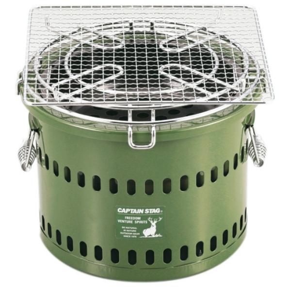 卓上で使える水冷式の万能七輪。ゴトクとアミがセット。煮炊きや焼き物などに使えます。■サイズ：横幅/28cm、高さ/21cm、奥行/28cm※製品によって仕上りサイズに多少の誤差がありますのでご了承下さい。■重量：2.7kg■素材：スチール■...