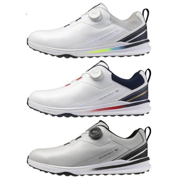 快適性を求めさらなるクッション性を携えた軽量スパイクレス。選べるウィズ展開であなたにあった一足を。■カラー：WH/BL/YE01 ( 01 ホワイト×ブルー×イエロー )GY/BK02 ( 02 グレー×ブラック )WH/NV/RD03 (...