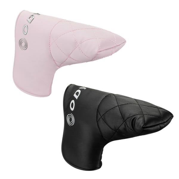 キルティングを施した上品なデザインのパターカバー。ブレード用。■カラー：BK、PK■素材：合成皮革■原産国：中国検索ワード：ゴルフ