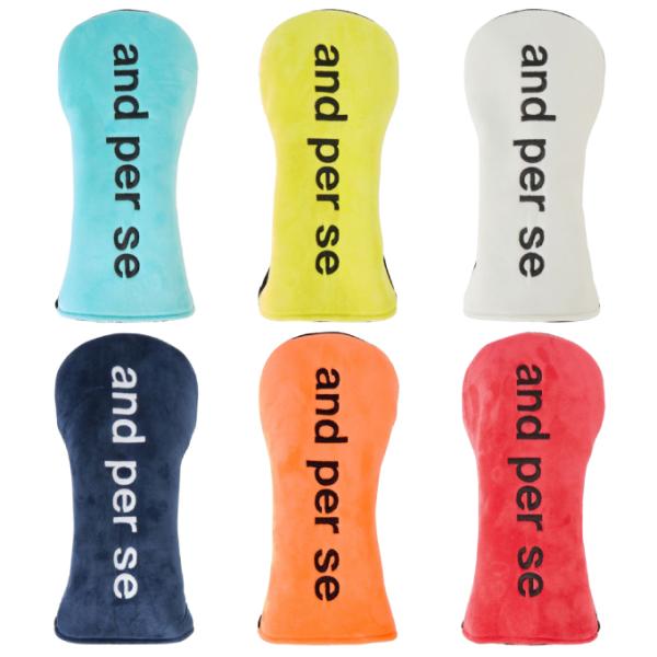 スタイリッシュなデザインのDR用ヘッドカバーです。表素材には耐久性の強いポリエステル生地を使用。内側には微起毛でクッション性のある生地を使用しクラブヘッドを守ります。460ccに対応。鮮やかなカラー展開で、ロゴ刺繍を施しシンプルで合せやすい...