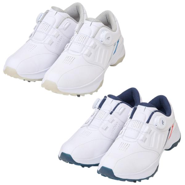 キャロウェイの人気モデル「AEROSPORT（エアロスポーツ）」が、新設計のスパイクアウトソールを搭載してアップデート。シンプルで洗練されたデザインはそのままに、ツアープロも求める高いグリップ力と安定性を実現しました。足裏全体で地面を捉える...