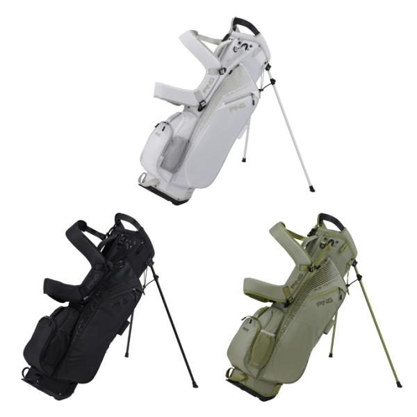 機能性が向上した、進化版コンパクトスタンドバッグ■カラー：BK ( ブラック )WH ( ホワイト )KHA ( カーキ )■サイズ：8型 ( 47インチ )■素材：ポリエステル■タイプ：スタンド■重量：約2.5kg■口枠：4分割■ネームプ...