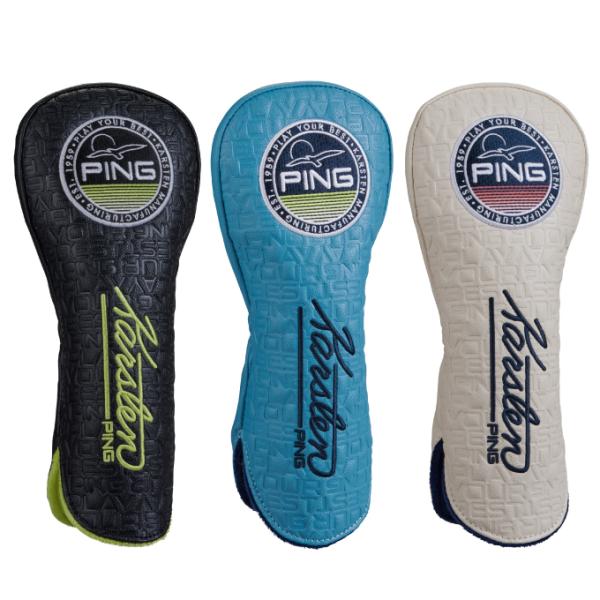 Mr.PINGが波乗りデビュー！遊び心あふれるサーフシリーズ■カラー：BK ( ブラック )BL GREY ( ブルーグレー )BE ( ベージュ )■サイズ：フェアウェイウッド用■番手表示：3、4、5、7、9、X■素材：合成皮革(PU)■...
