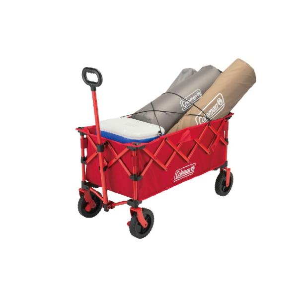 驚きの収納性。優しいハンドル、軽量化。積載能力はそのままで。■カラー：レッド■サイズ：横幅/約104cm、高さ/約98cm、奥行/約51cm※製品によって仕上りサイズに多少の誤差がありますのでご了承下さい。■重量：約9.3kg■耐荷重：約1...