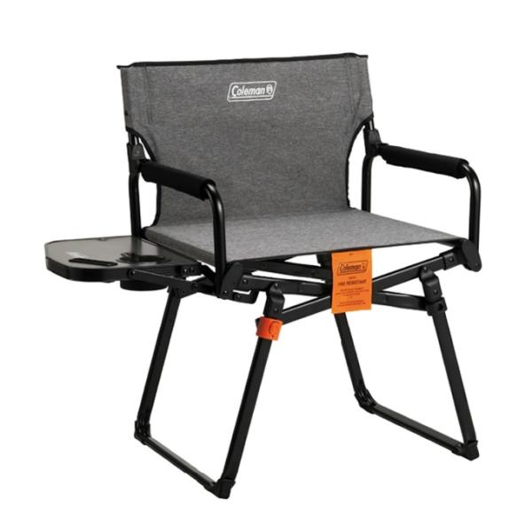 【発売日：2026年04月05日】コンパクト収納で安定感に優れたサイドテーブル付きデッキチェア■カラー：ヘザーグレー■サイズ：横幅/約87cm、高さ/約86cm、奥行/約53cm※製品によって仕上りサイズに多少の誤差がありますのでご了承下さ...