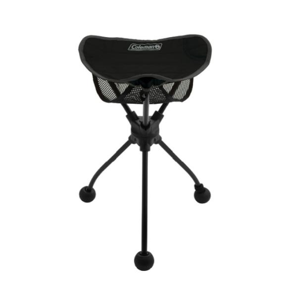 360度回転する座面　スリムで持ち運びしやすいコンパクトスツール■カラー：ジェットブラック■サイズ：横幅/約32cm、高さ/約52cm、奥行/約32cm※製品によって仕上りサイズに多少の誤差がありますのでご了承下さいませ。■本体重量／耐荷重...