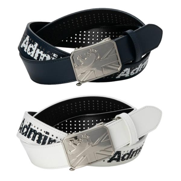 大胆なパンチングと重なるロゴが、スマートさの中に力強さを演出。パンチングは貫通仕様で通気性にも優れる。ランパントとユニオンジャックを組み合わせたメタルバックルがアクセント。■カラー：00WHT、30NVY■サイズ：115cm■素材：合成皮革...