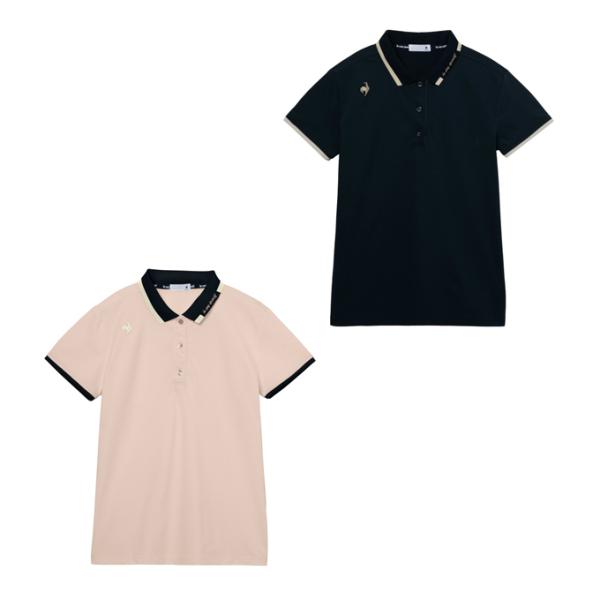 ■カラー：NV00 ( ネイビー )、PK00 ( ピンク )■サイズ：S、M、L、O■素材：ヘランカサンスクリーンハイゲージニット本体/ポリエステル50%、複合繊維 ( ポリエステル ) 50%衿、前立て、袖口/ポリエステル100%■特長...