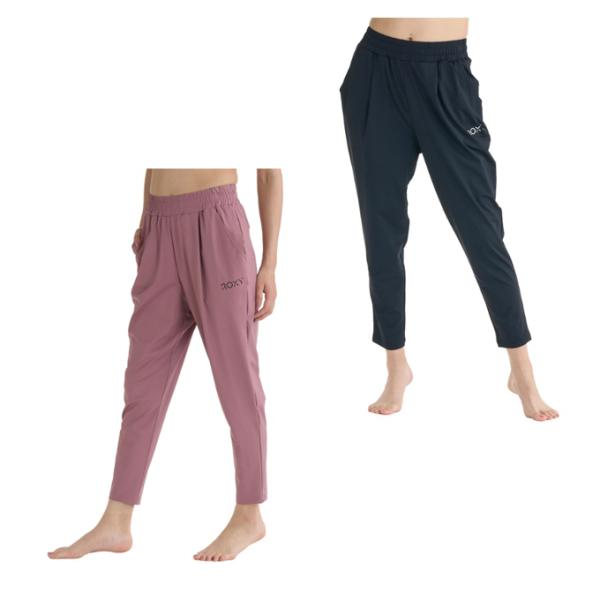 ■カラー：BLK、MAU■サイズ：S、M、L■素材：ナイロン87%、ポリウレタン13%■特長：・カラーコーディネートも楽しめる、シンプルな9分丈のテーパードパンツ。・ウエストにはタックを入れ、ヒップの切り替えデザインですっきりと見えるシルエ...