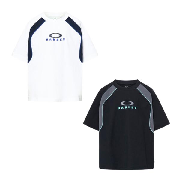 配色切替とステッチがデザインポイントのSS Tee。■カラー：100、021■サイズ(実寸サイズ)：140(US-S)、150(US-M)、160(US-L)140(US-S)対象胸囲/64cm〜72cm、対象身長/135cm〜145cm、...