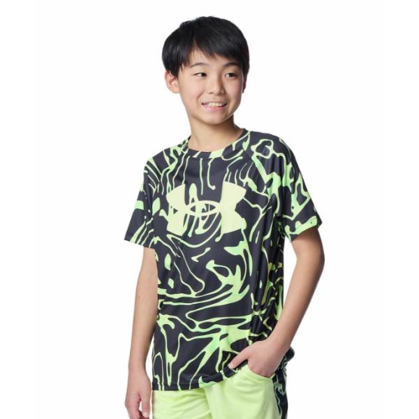 ■カラー：391(Fade Green / Fade Green)■サイズ：130、140、150、160■着用感：Loose■素材：ポリエステル100%■生産国：マレーシア■お手入れ方法：洗濯機洗い可能■特長：吸汗速乾性と伸縮性を兼ね備え...