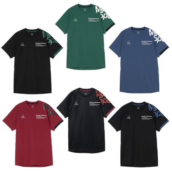 肩部分のグラフィックがデザインポイントの半袖プラクティスシャツです。バレーボールに特化した設計を採用しています。具体的には1.肩甲骨部分のストレスを軽減するため、脇下から肩甲骨部分にゆとりを持たせつつ、背面を1.枚構造にしています。2.ネッ...