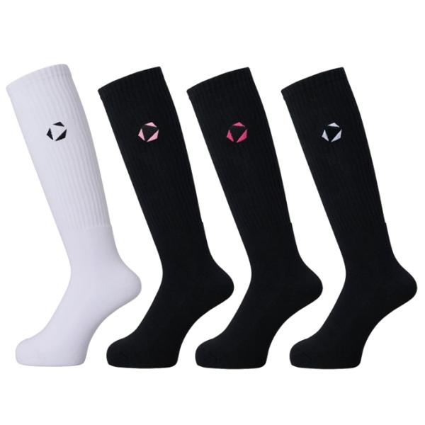 バレーボール用ハイソックスです。■カラー：BK10(ブラック×マゼンダ)BKPK(ブラック×ピンク)BKWH(ブラック×ホワイト)WHBK(ホワイト×ブラック)■サイズ：20-23cm、23-25cm■素材：綿アクリルポリエステルポリウレタ...