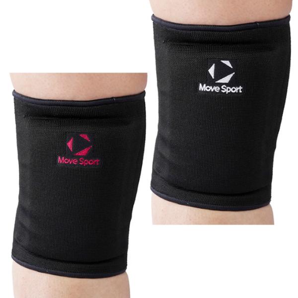 大人用2.個組　バレーボール用ひざサポーターです。ソフト肉厚パッドを採用しています。■カラー：BK10(ブラック×マゼンダ)、BKWH(ブラック×ホワイト)■サイズ：F■素材：ポリエステルレーヨンパッド　ポリウレタン(20mm)■原産国：台...