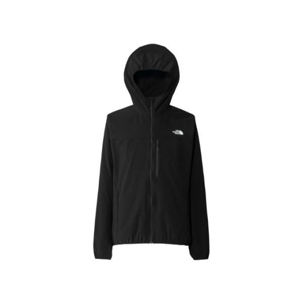 高いストレッチ性で身体の動きにスムーズに追従する、薄手のソフトシェルジャケット ■カラー：K(ブラック) ■サイズ： S(着丈/68cm、身幅/57cm、裄丈83cm、裾幅46cm、袖口幅10cm) M(着丈/70cm、身幅/59cm、裄丈...