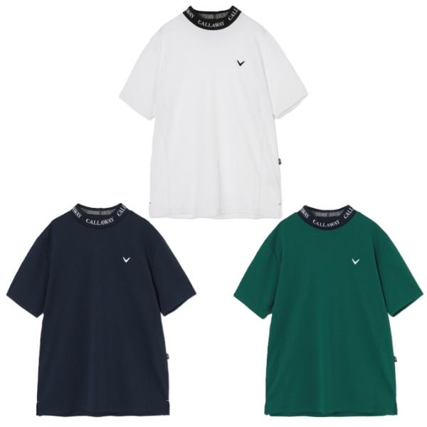 目の細かいワッフル素材で、スッキリとした印象のモックネックです。ネックパーツは、ジャカードでCALLAWAYロゴを編み立てられており、シンプルな中にも付加価値が高く、程良いアクセントが効いた1着になっています。背裏には「ひんやり感」を得られ...