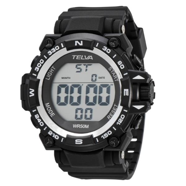 シンプルで使いやすいデジタルウォッチ！■カラー：BK■サイズ：横幅/5.3cm×高さ/26cm■重量：0.63g■素材：ABS/ウレタン■機能：・ストップウォッチ・ELライト・アラーム・チャイム・カレンダー■原産国：中国検索ワード：ランニン...