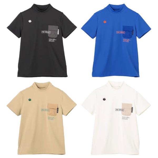 ■カラー：001 ( ホワイト系 )005 ( ブラック系 )033 ( ベージュ系 )072 ( スカイブルー系 )■サイズ(cm)：M(1) ( 着丈/58.5、身幅/46.0、肩幅/37.0、そで丈/17.5 )L(2) ( 着丈/6...