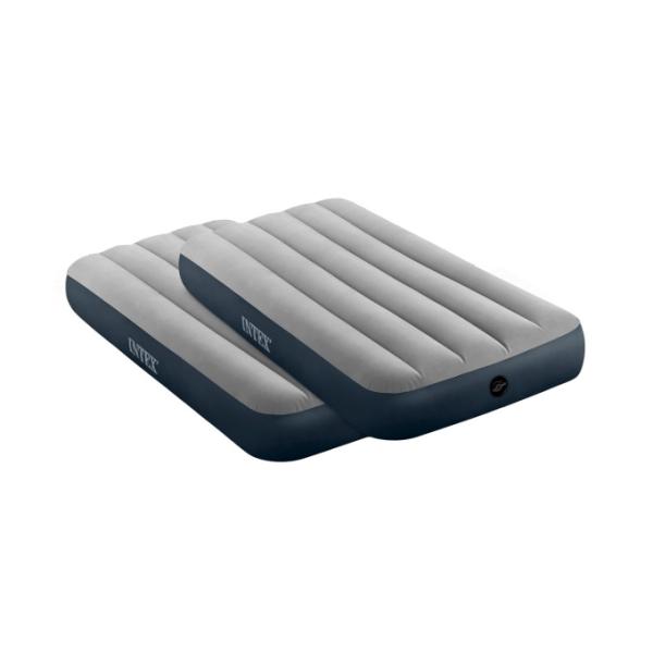 ■カラー：グレー×ネイビー■サイズ：商品サイズ/76cm×191cm×25cmCTN/W34.5cm×D40.5cm×H42.5cmPKG/W41.5cm×D13.5cm×H33.5cmピローサイズ/43cm×28cm×9cmポンプ高さ/2...