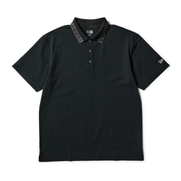 ポリエステル鹿の子素材を使用したポロシャツ。■カラー：ブラック■サイズ：M、L、XL■素材：ポリエステル■原産国：中国■特徴：・襟元にはジャカードで表現したブランドロゴを配し、さりげないアクセントに。・吸汗速乾・UVカット・抗菌加工を備え、...
