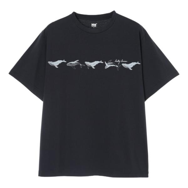 ■カラー：K(ブラック)■サイズ：M、L、XL■素材：海洋回収ペットボトル空坊コットン天竺（綿75%、ポリエステル25%）■原産国：カンボジア検索ワード：アウトドアウェア トレッキングウェア 半そで ショートスリーブ