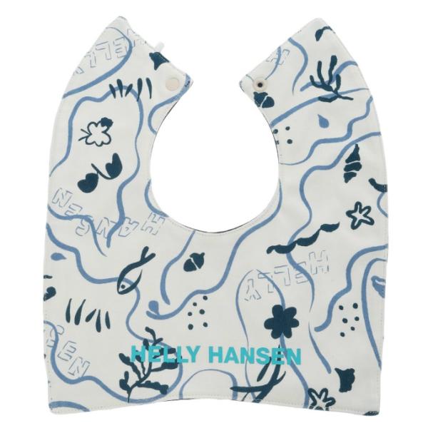 HELLY HANSENらしいマリンテイストの、セーラーカラー風デザインのビブ。オーガニックコットンとレーヨンを組み合わせ、スムース組織で編み立てることで、やわらかくなめらかな肌触りに仕上げました。中間層に耐水性のある素材を入れて、よだれや...