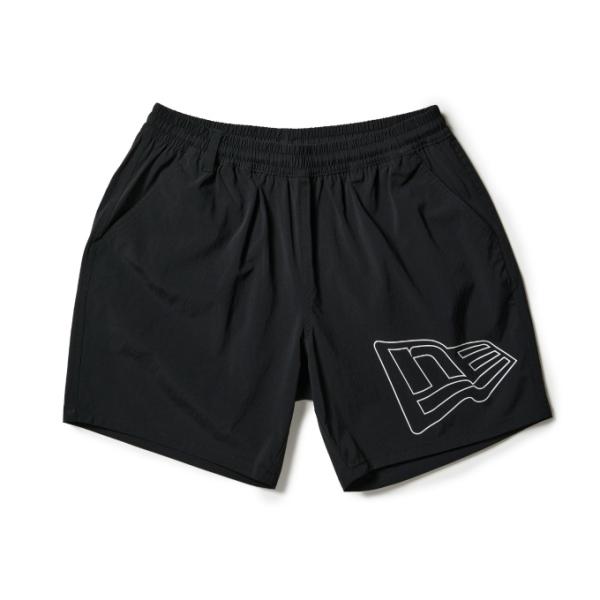 ■カラー：ブラック■サイズ：S、M、L、XL■素材：ナイロン/ポリウレタン■原産国：中国■特徴：・膝上丈で程よい太さのシルエット。・ランニングやヨガ、ジムなどの様々なスポーツからデイリーまで幅広く活用可能なショートパンツ。・軽量かつ優れたス...