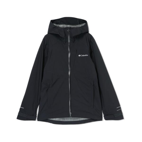 軽量性と通気性に配慮したレインジャケット■カラー：Black ( 010 )■サイズ：S ( 着丈/71cm、胸囲/106.5cm、肩幅/41.5cm、ゆき丈/87cm )M ( 着丈/73.5cm、胸囲/112cm、肩幅/43cm、ゆき丈...