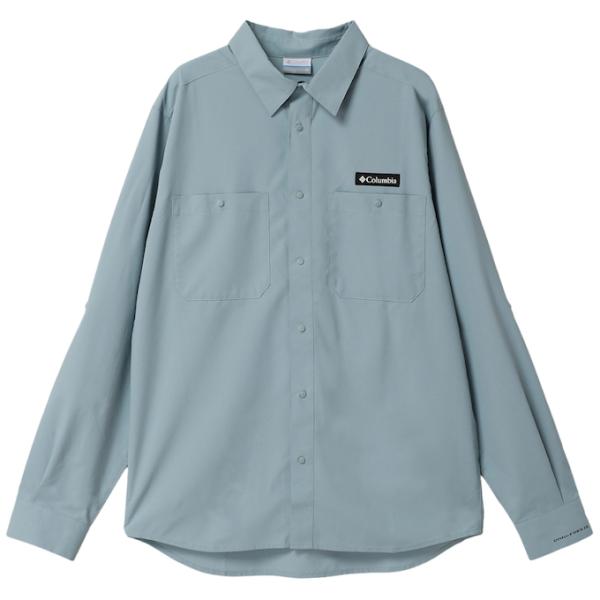 夏山の強い日差しに。快適さを引き出すロングスリーブシャツ■カラー：CBL ( Crushed Blue )■サイズ：M、L■着丈(目安)：74.5cm(Mサイズ)■素材：OFZ 2.0 メカニカルストレッチツイル(ポリエステル100%)■F...