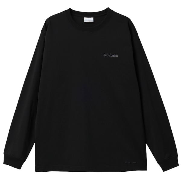 ロングシーズン使える、ウェアとともにアウトドアを満喫。■カラー：BK BP ( Black Back Print )■サイズ(cm)：S ( 着丈/66.5、胸囲/106.5、肩幅/46.5、ゆき丈/83 )M ( 着丈/69、胸囲/111...